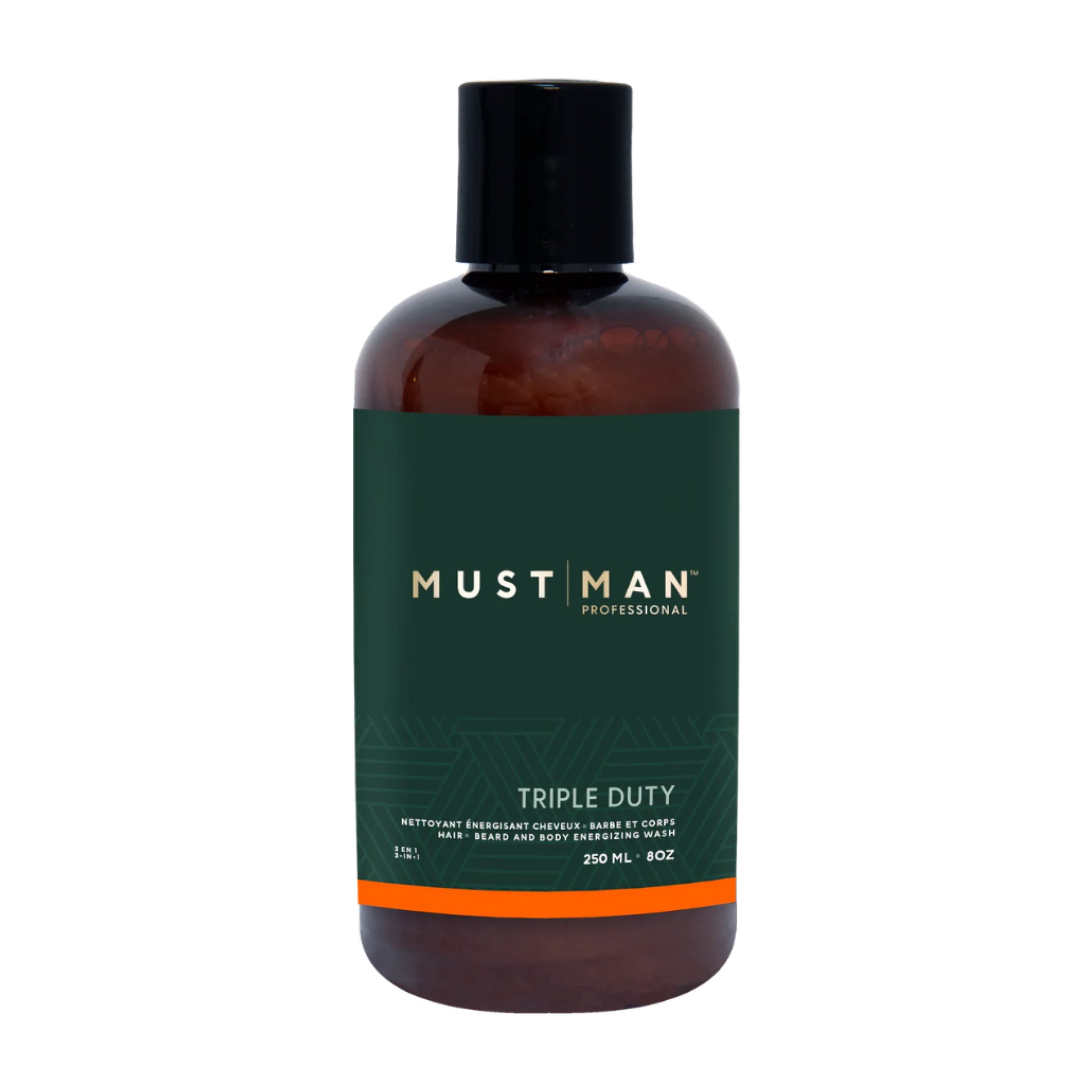 Must Man Triple Duty 3-en-1 Shampoing – Boutique Skin Envie