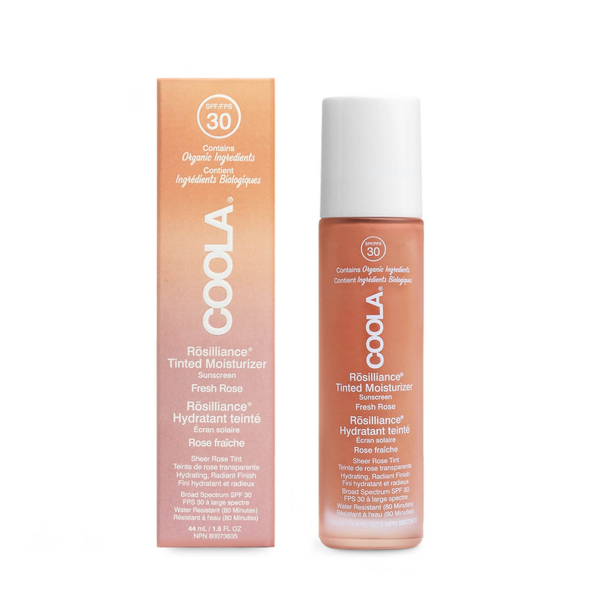Coola Suncare - Rōsilliance® Tinted Moisturizer Organic Sunscreen SPF ...